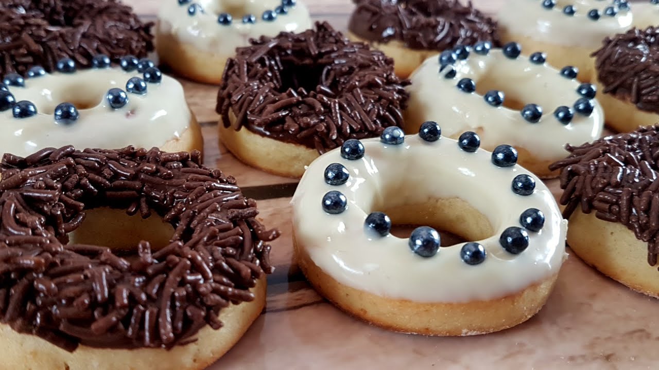 Chocolate Mini Doughnuts | No-sugar Easy Chocolate Doughnuts ...
