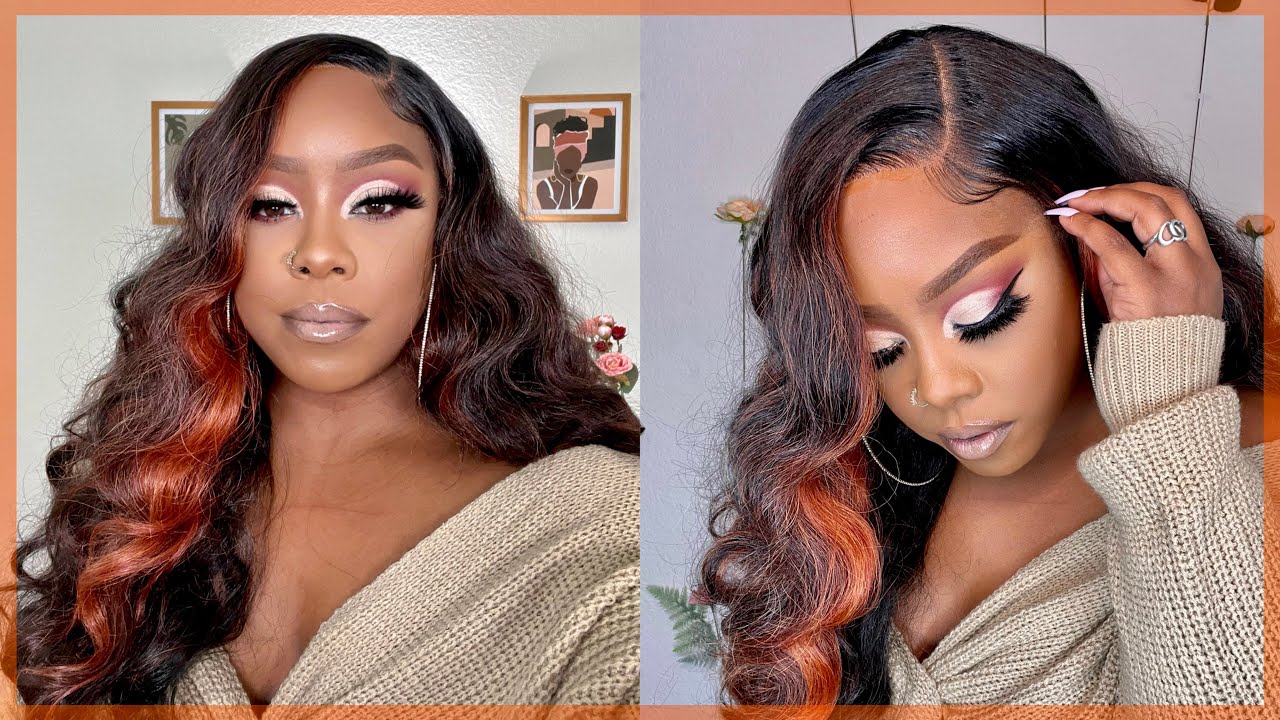 Thee Perfect Fall Colored Unit | Mayde Beauty HD 5" Lace Wig ...