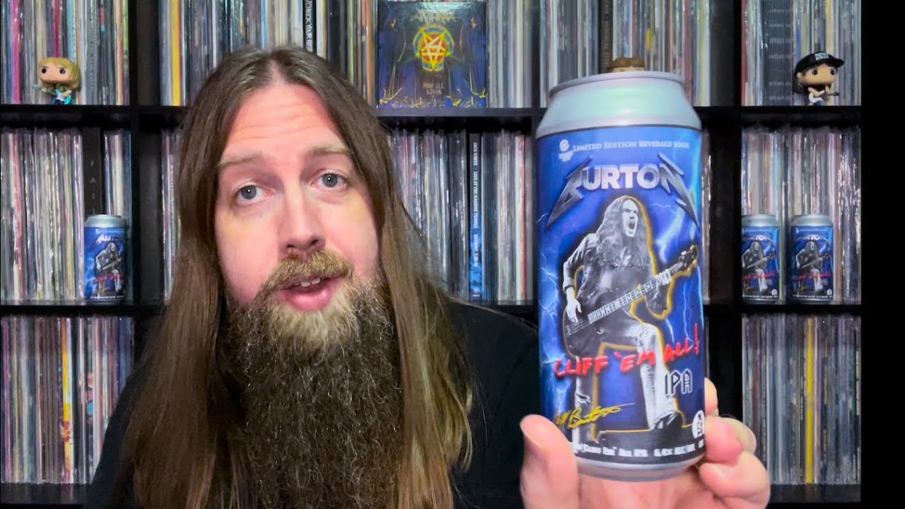 Let's Try The New Limited Edition Cliff Burton (Metallica) Beer! - YouTube