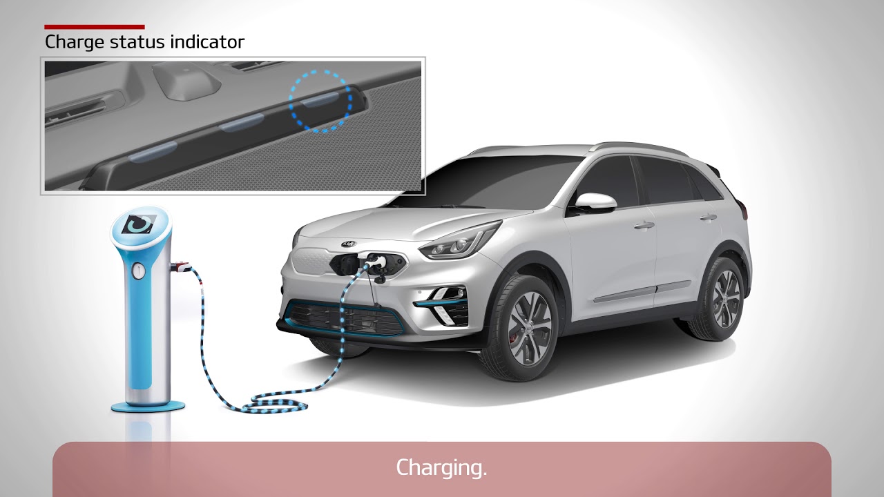 Niro EV - Charge status indicator (For EU) - YouTube