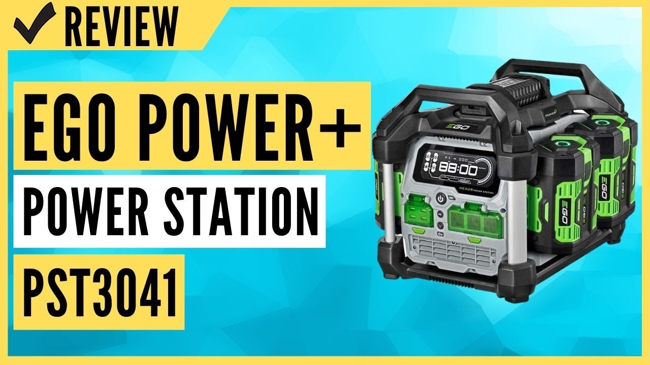 EGO Power Plus Nexus Portable Power Station PST3041 Review - YouTube