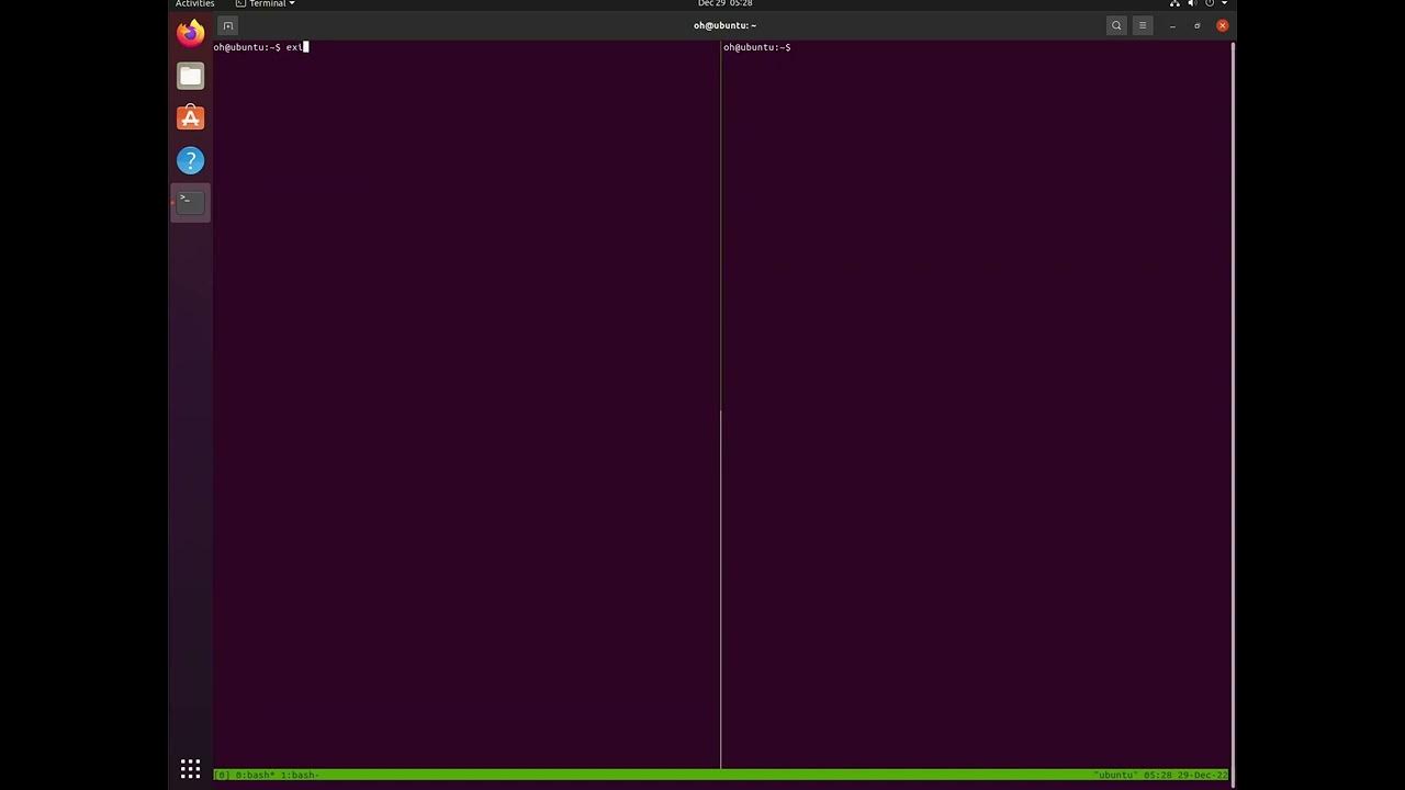 VIM - tmux 3.0a verstion *configure to Alt + Arrow Key, border color - YouTube