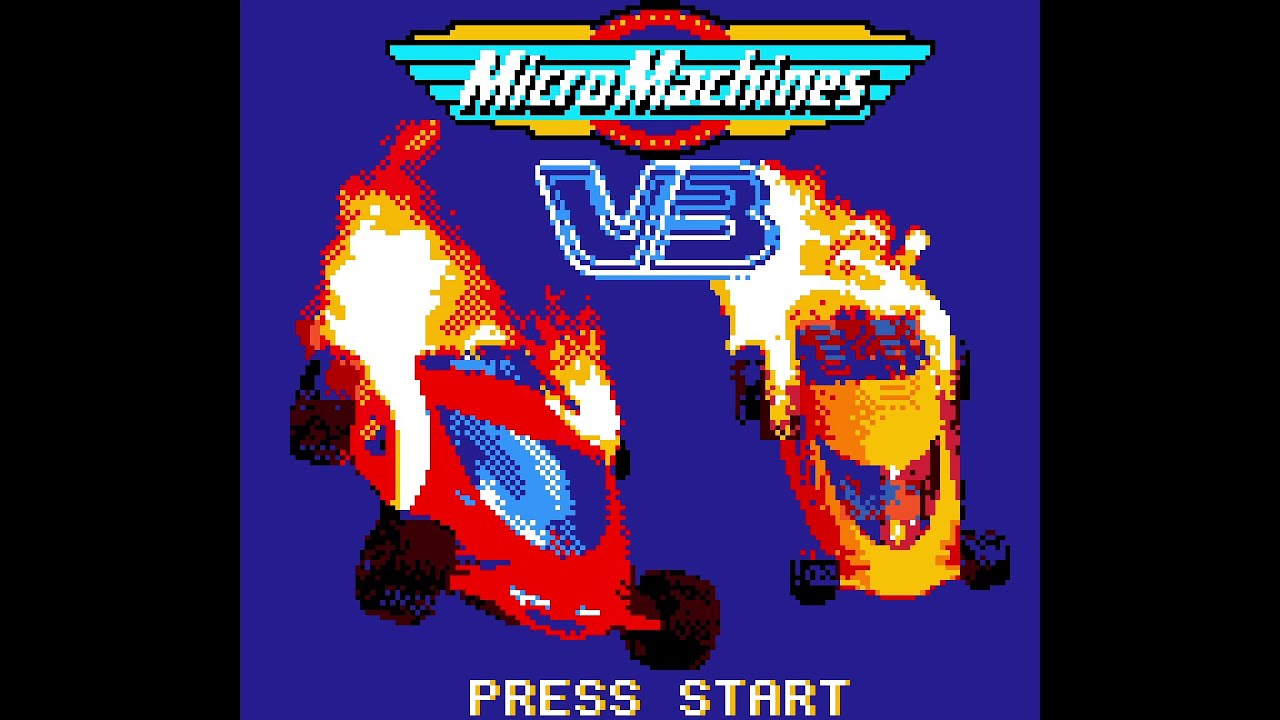Micro Machines V3. [GBC - Novalicious, THQ]. (2000). Full Challenge And ...