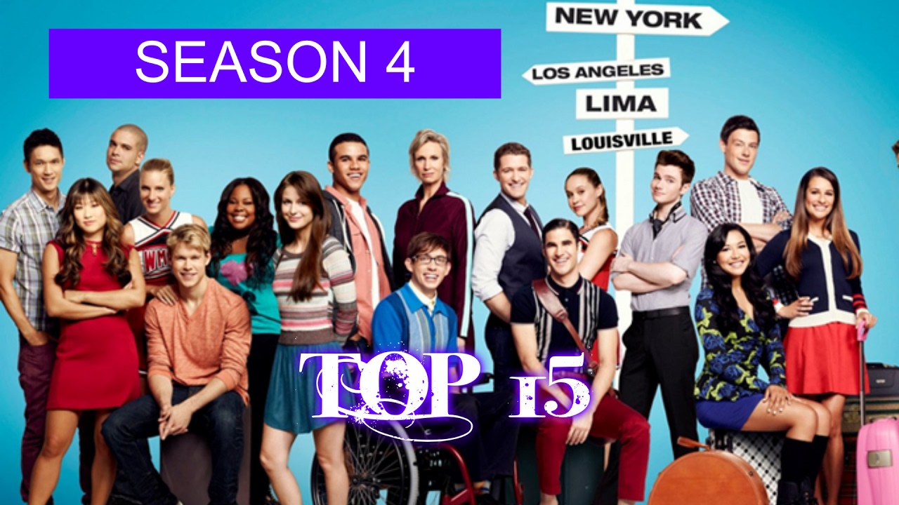 Glee songs - season 4 (top 15) - YouTube