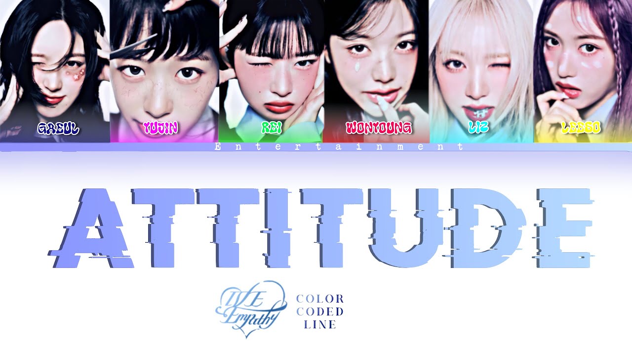 Attitude Color Coded Line (Han/Rom/Eng) - YouTube