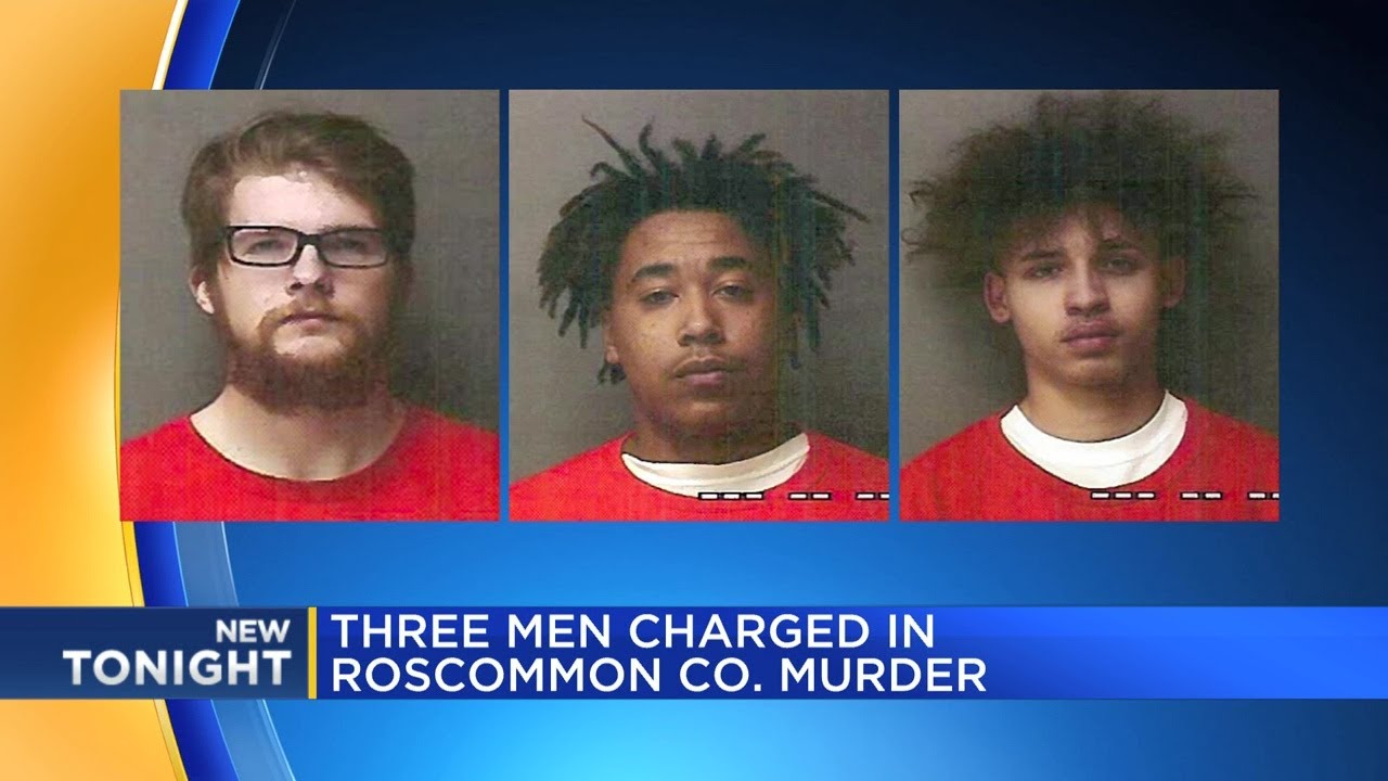 3 men charged in Roscommon Co. murder - YouTube
