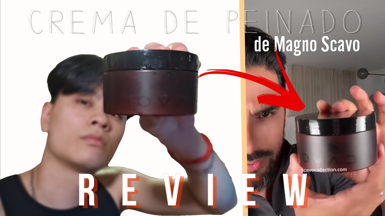 SCAVO Collection Crema Para Peinar de Magno Scavo (REVIEW)💇🏻‍♂️ - YouTube