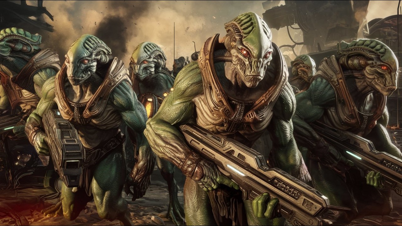 "Alien Warriors Surrendered Immediately After Witnessing Elite Human ...