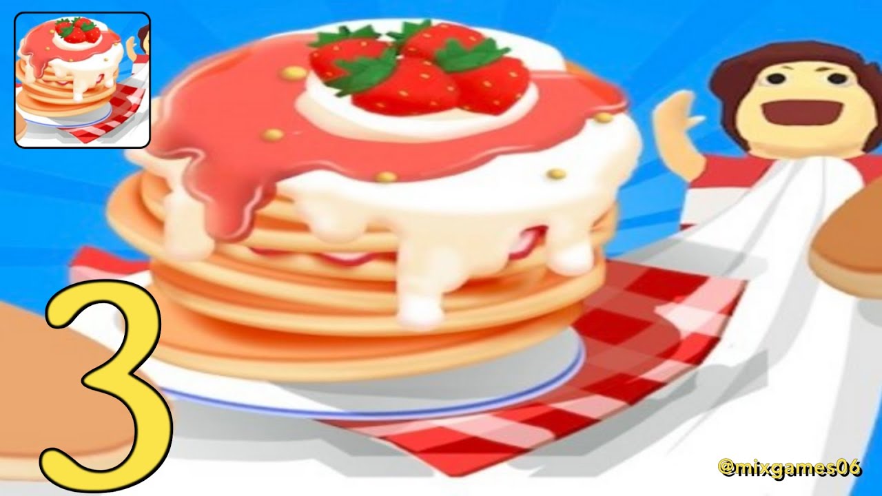 Pancake Run - Gameplay Mobile Game Walkthrough All Levels Android Ios ...