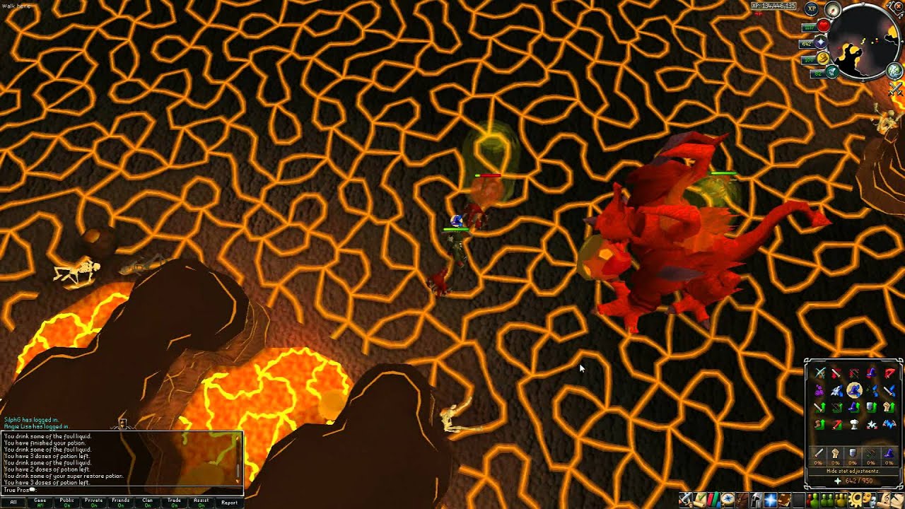 Runescape Fire Cape from Live Stream - True Pros - YouTube