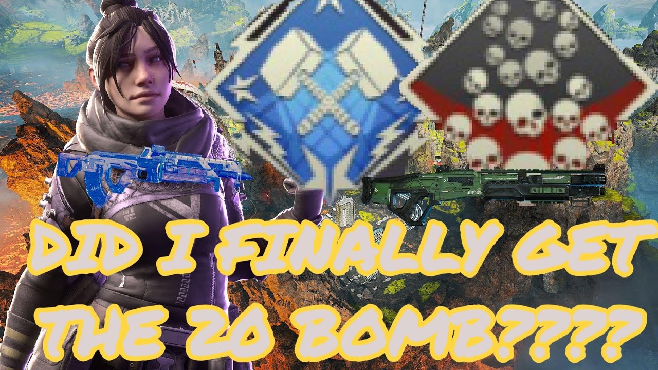 DID I FINALLY GET THE 20 KILL BADGE?!? 4k DAMAGE GAMEPLAY (Apex Legends ...