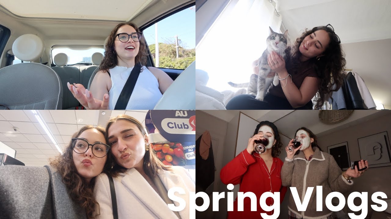 SPRING is ALMOST here | friends & fun | Spring Vlogs - YouTube