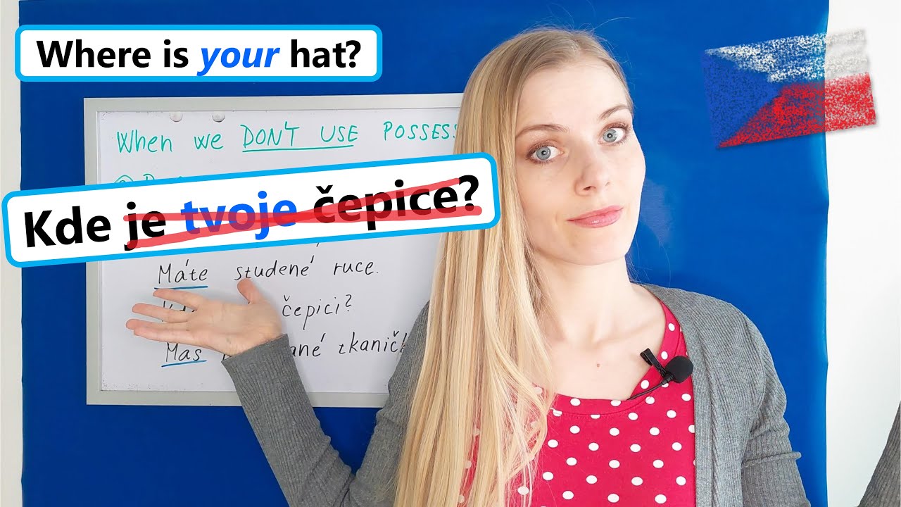 ☝️ Do Not Overuse Possessive Pronouns in Czech! - YouTube
