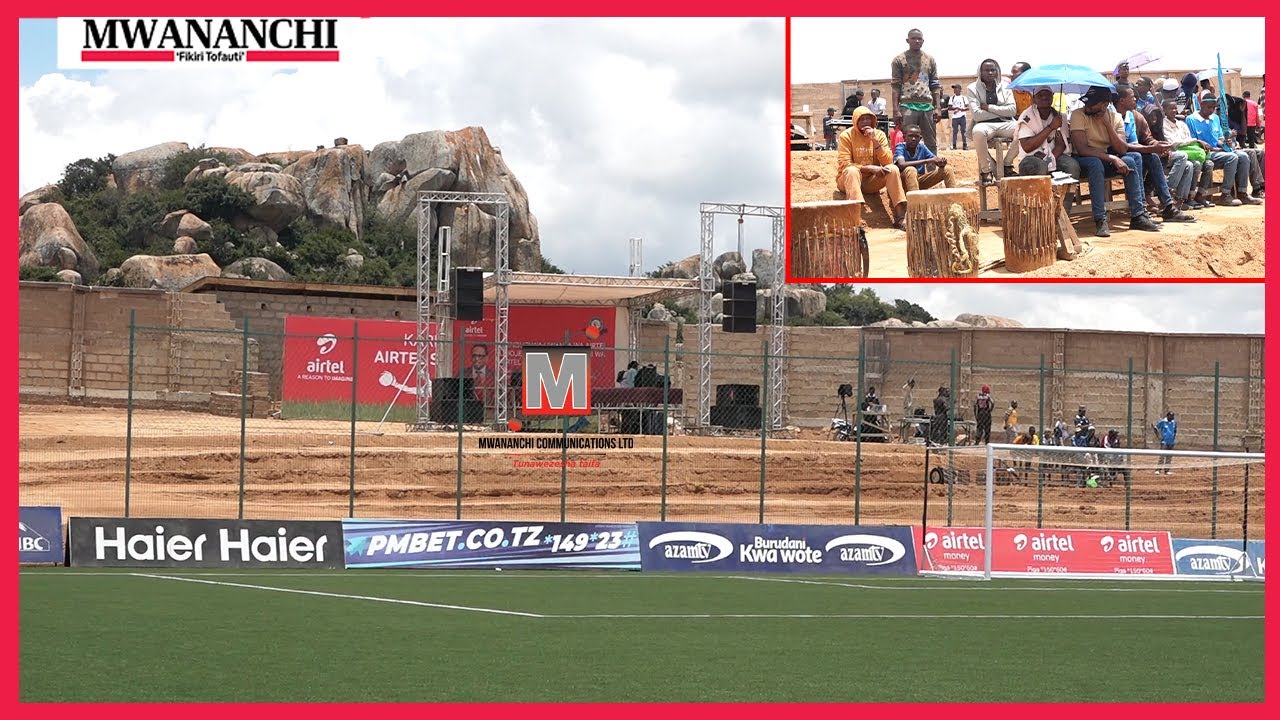 HUU NDIO MWONEKANO WA PITCH, MAJWUKAA UWANJA MPYA WA SINGIDA BLACK ...