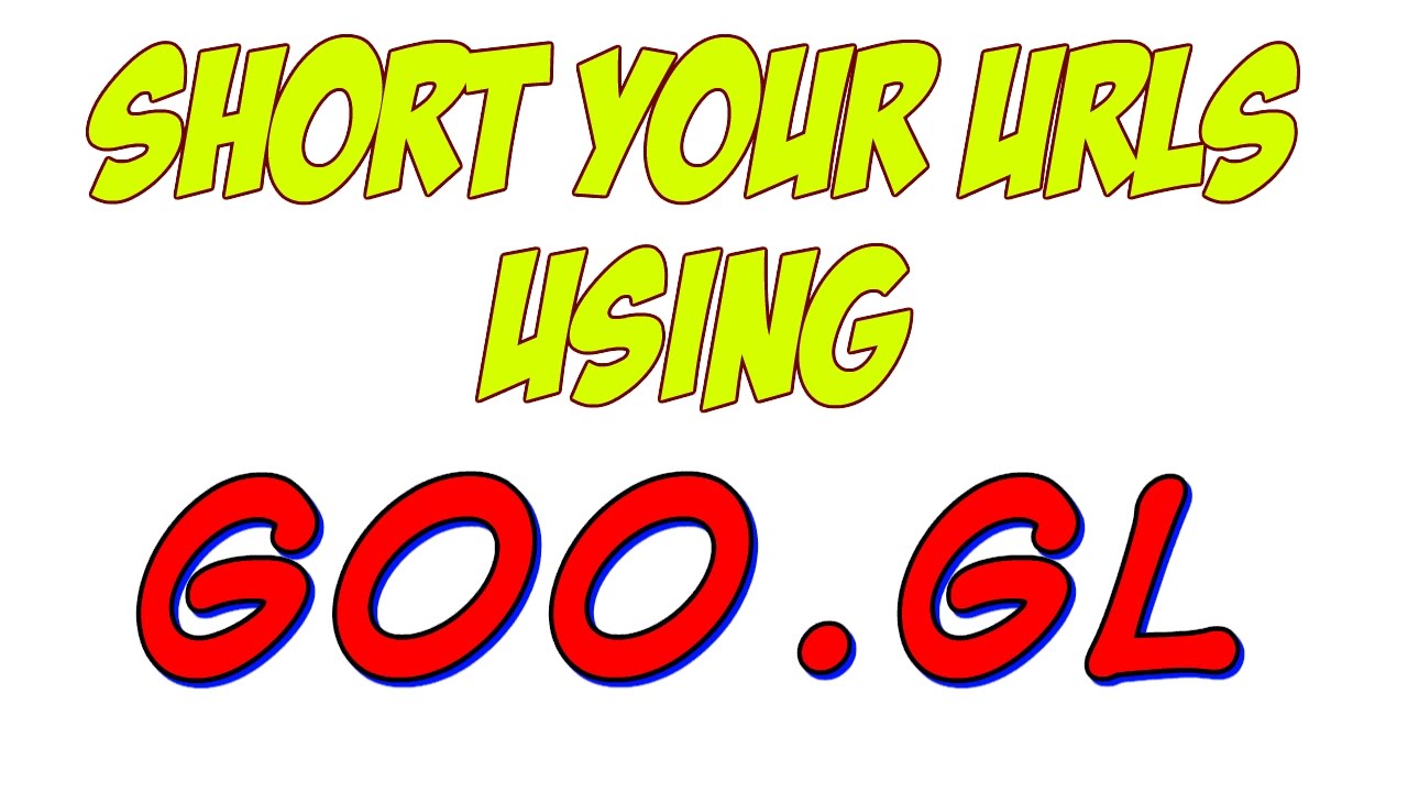 How to Short a URL with Google URL Shortener | Best URL Shortener by Tech Sikho - YouTube