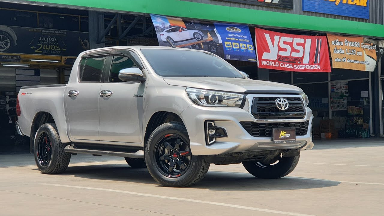 ์NCรีวิว - TOYOTA EP.01 : Revo Prerunner ติดตั้งล้อแม็กขอบ18 Cosmis ...