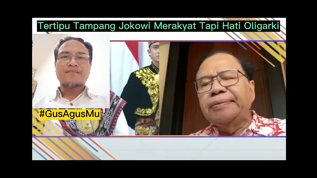 Presiden Jokowi tampang merakyat hati oligarki dikritik habis-habisan # ...