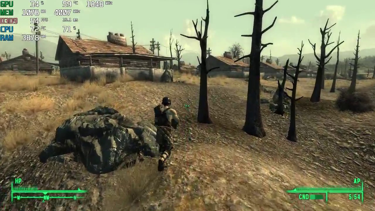Fallout 3 ULTRA i5 3470 GTX 1060 3gb - YouTube