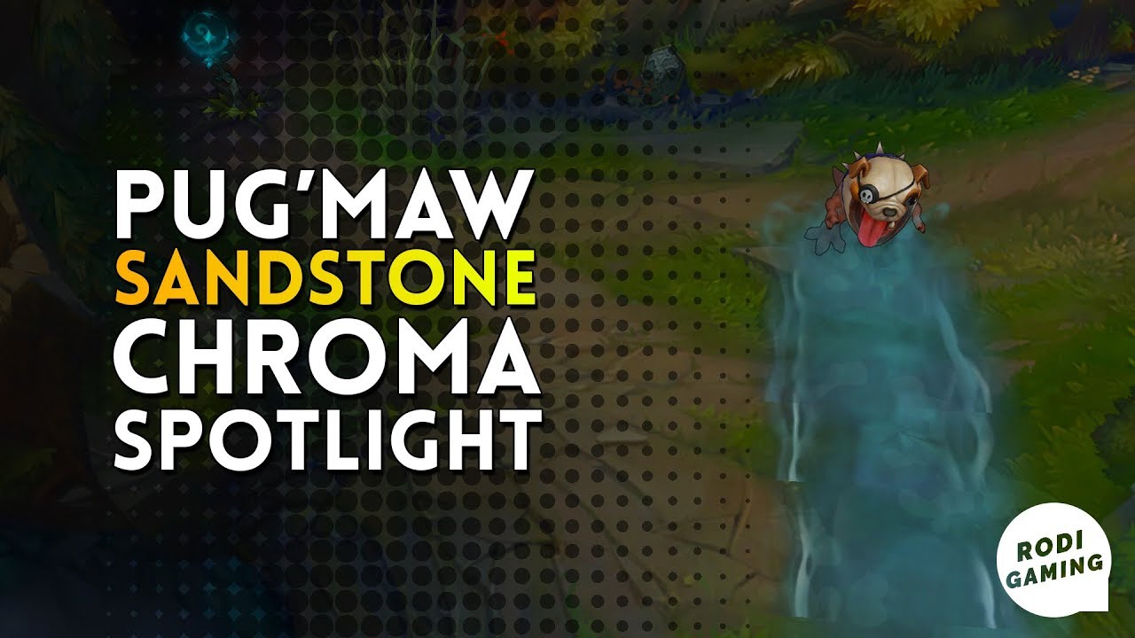 KOG'MAW POG'MAW SANDSTONE CHROMA SPOTLIGHT - LEAGUE OF LEGENDS - YouTube
