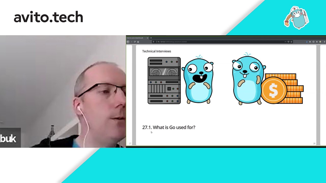 Interviewing Go Developers and Getting a Good Go Job. Ole Bulbuk - YouTube