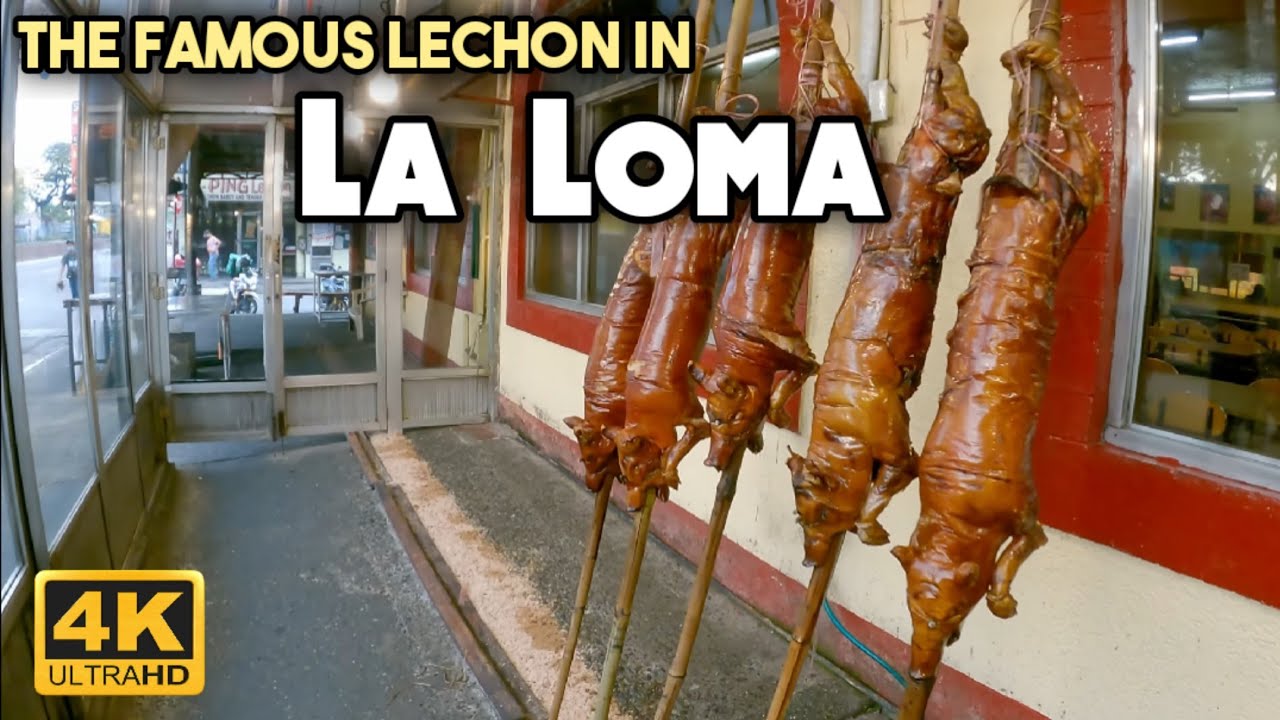Walking Tour in La Loma "Famous" Lechon Capital of the Philippines ...