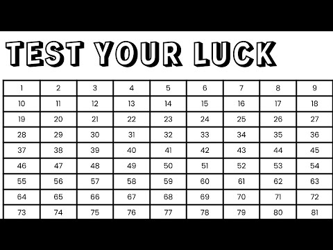 Test your Luck - YouTube