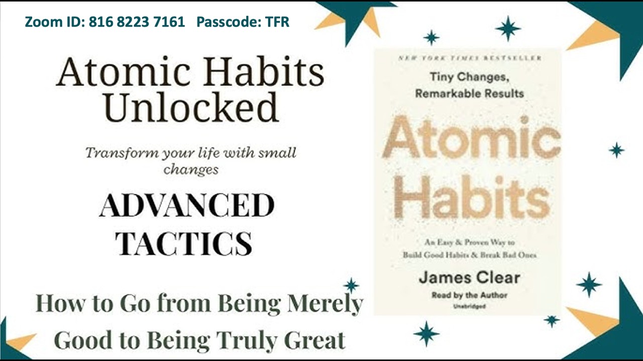 Atomic Habits Wk 6: Advanced Tactics with Dr. Dondee & Marci Nettles ...