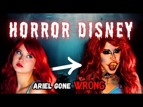 Ursula Turned Ariel Into a MONSTER !! |Twisted Disney SFX Makeup Tutorial