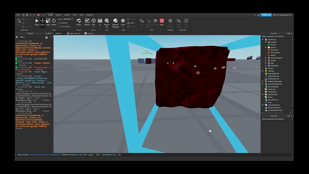 Roblox New Gore Testing - YouTube