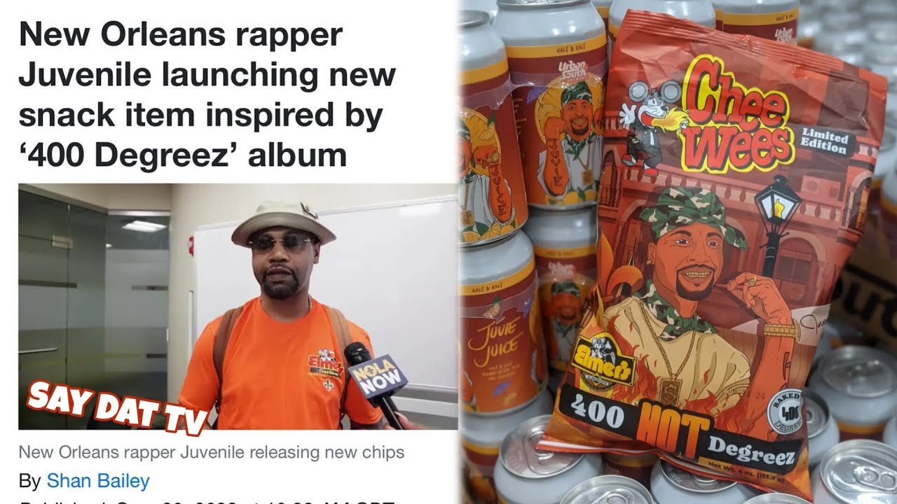 Juvenile Drops 400 Degreez Hot Chee Wees & Recives Praise From City Of ...