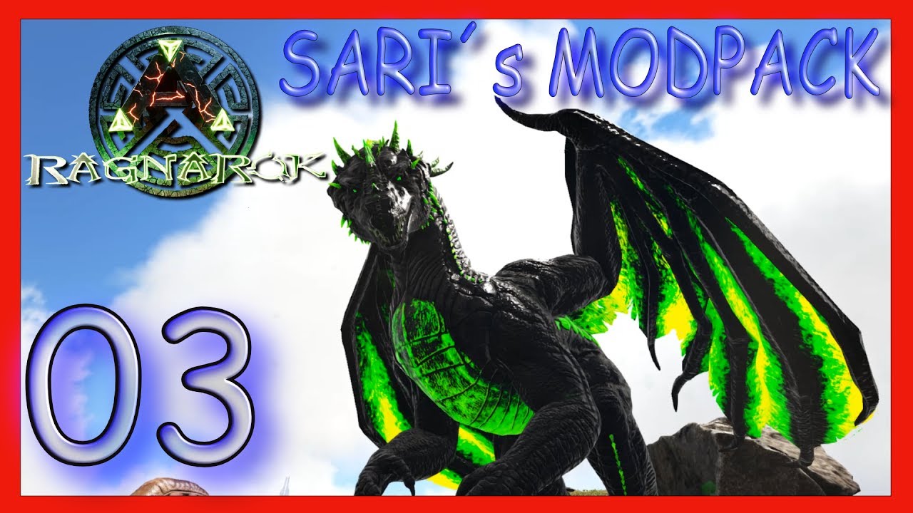 ARK 🇩🇪 SARI´s MODPACK - POISON DRAGON - ALPHA CARNO - FIRE ALLO - Folge ...