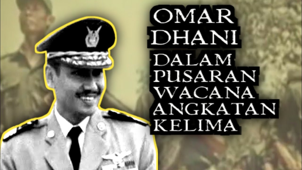Ini Pidato Omar Dhani yang Disebut Mendukung Angkatan Kelima - YouTube