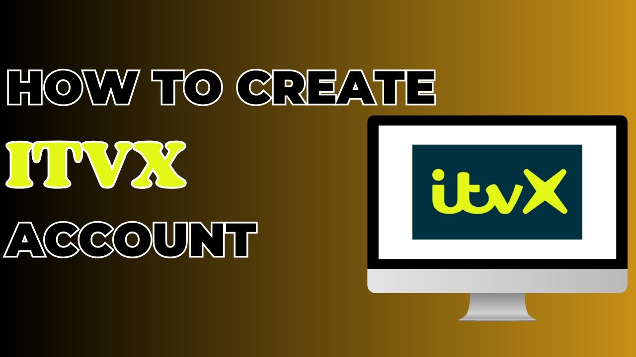 How To Create an ITVX Account | ITVX - YouTube
