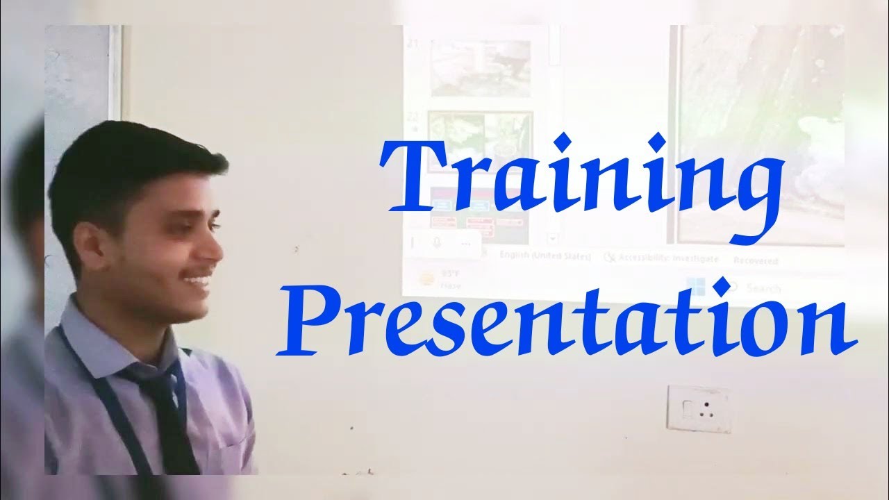FD & GT Final Year Students Batch Training Presentation... - YouTube