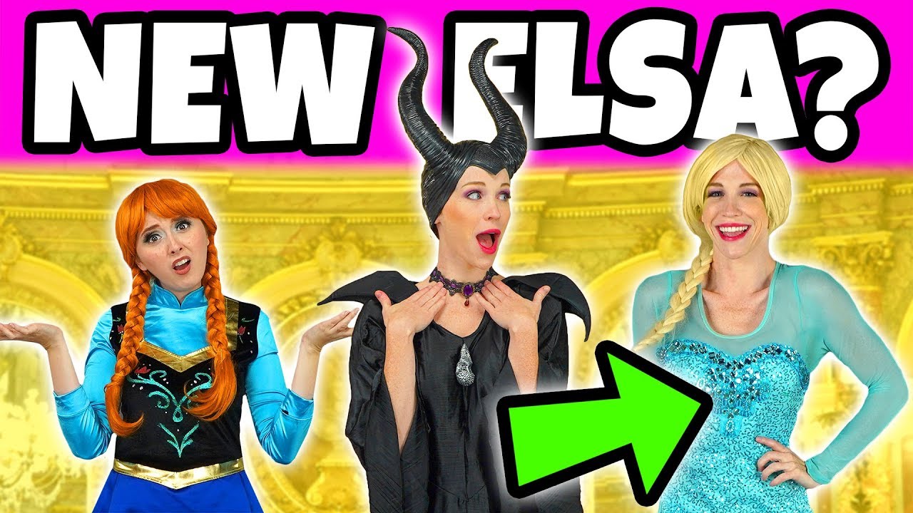 FROZEN ELSA REPLACED BY MALEFICENT? (Will Elsa and Anna Stop Her ...