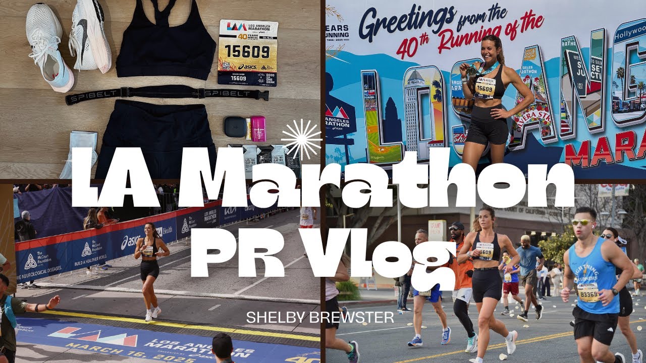LA Marathon PR Vlog! | Race Day Recap| Thoughts on Running, My WHY ...