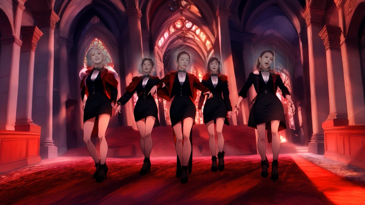 Red Velvet - 'Psycho' AI Remix Dance MV ( Gothic Velvet Concept ...