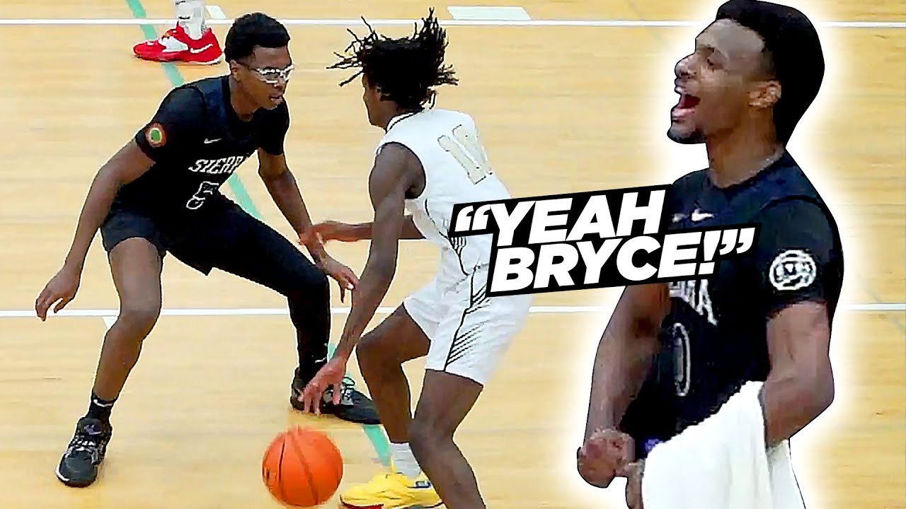 Bronny & Bryce James GO AT One Of The BEST Teams In OREGON!! Bronny ...