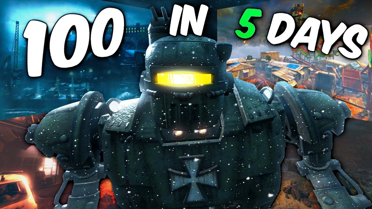 Round 100 On Every BO2 Zombies Map In 2023 5 Days Challenge - YouTube