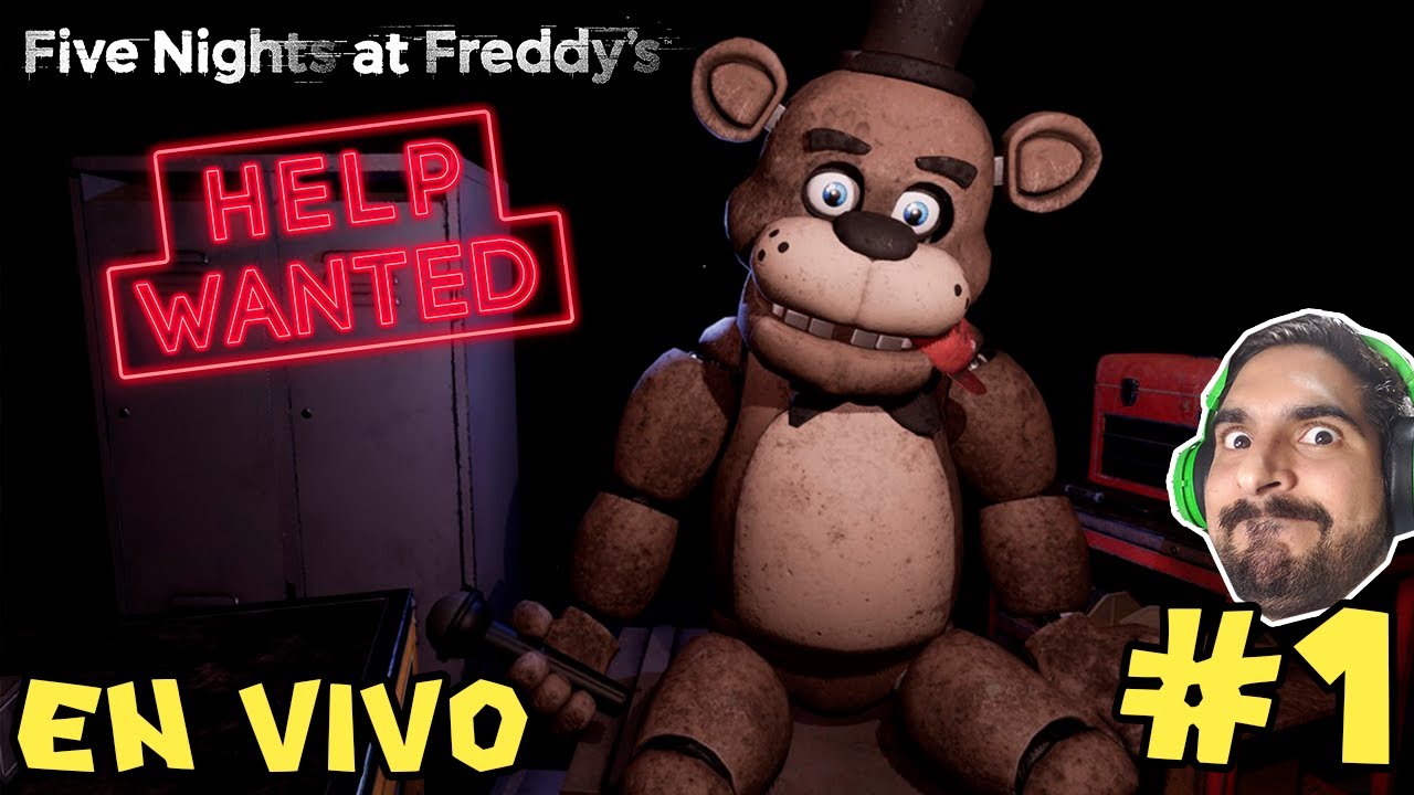 🔴 ¡FNAF: HELP WANTED EN VIVO! VOLVEMOS A ESTA JOYA - FNAF: Help Wanted ...