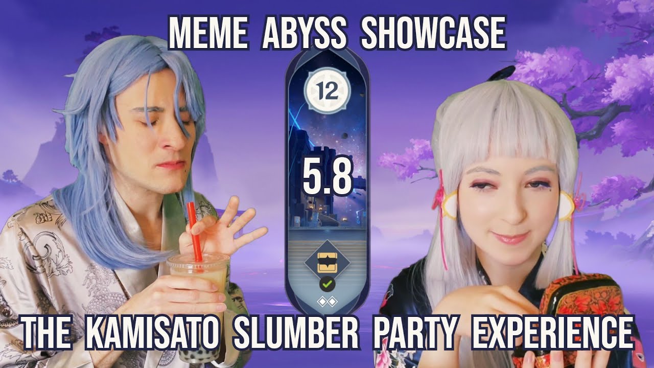 The Kamisato Slumber Party Experience | Meme Abyss Showcase - YouTube