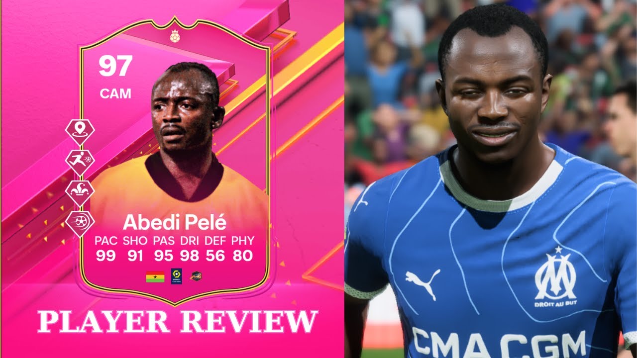 100K?🤓 97 FUTTIES HERO Abedi Pele Player review - EA FC 24 - YouTube