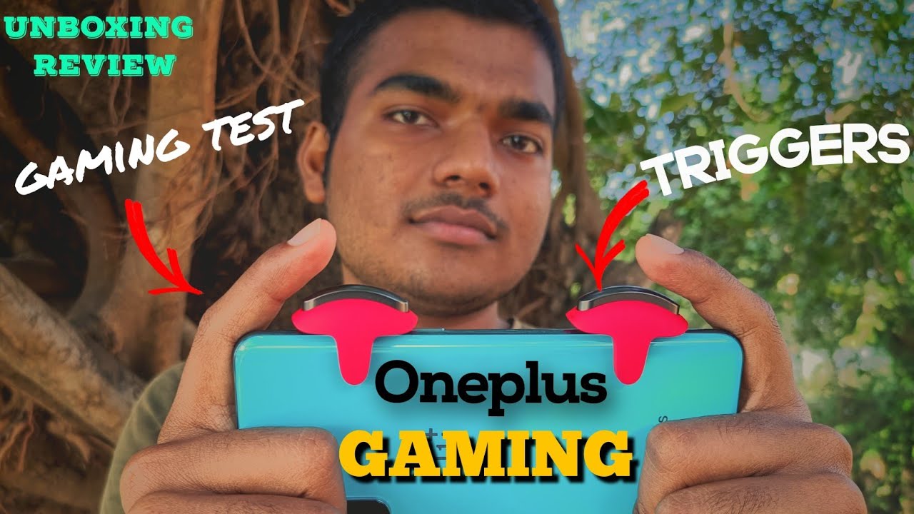 oneplus gaming triggers gaming test ⚡⚡ - YouTube