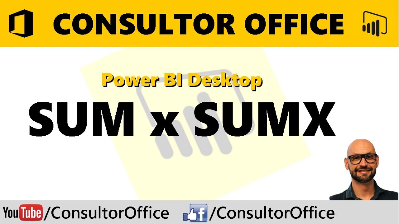 Funções DAX - SUM x SUMX - YouTube