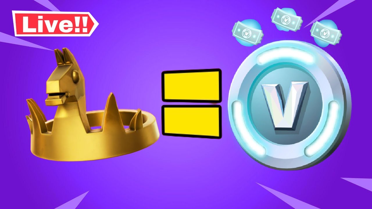 🔴 EVERY FORTNITE WIN = FREE VBUCKS CODE for YOU LIVE! (Fortnite Chapter ...