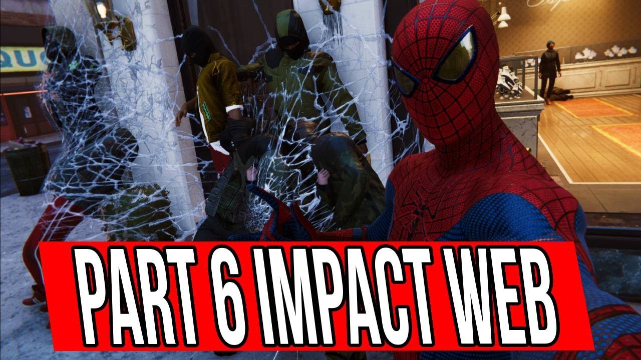 SPIDERMAN PS4 IMPACT WEB CHALLENGE (Advanced Web Gadget) | Part 6 - YouTube