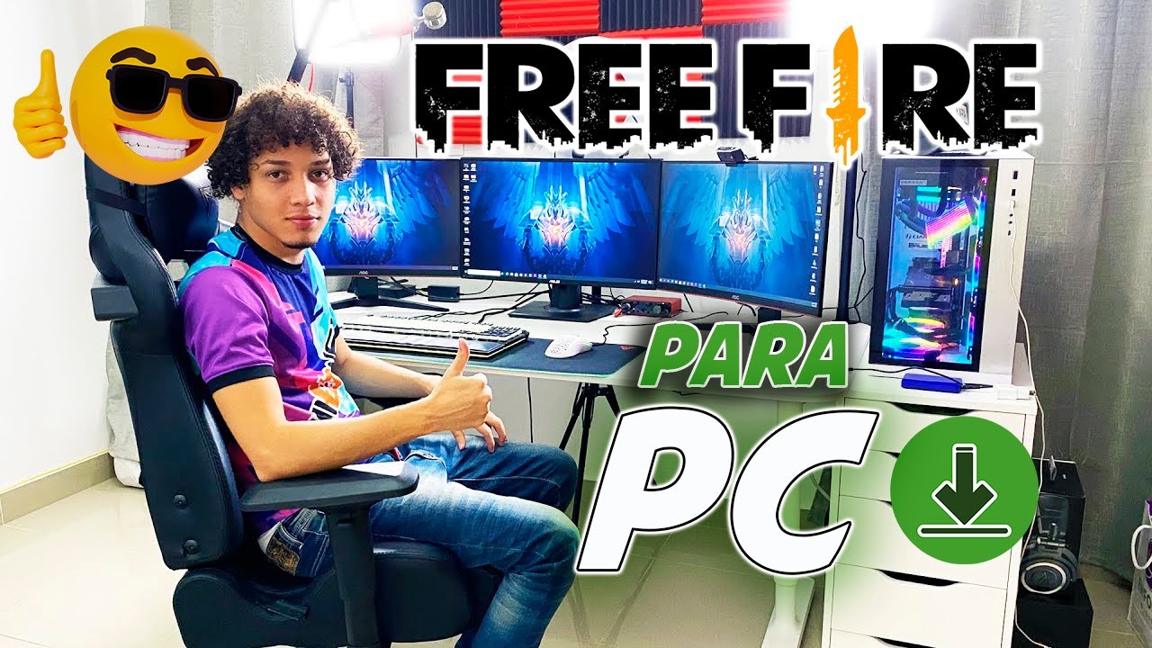 como DESCARGAR e INSTALAR fácil FREE FIRE en laptop o pc 2021💻 |Última ...