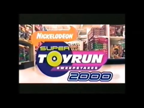 Nickelodeon Super Toy Run Sweepstakes 2000 - YouTube