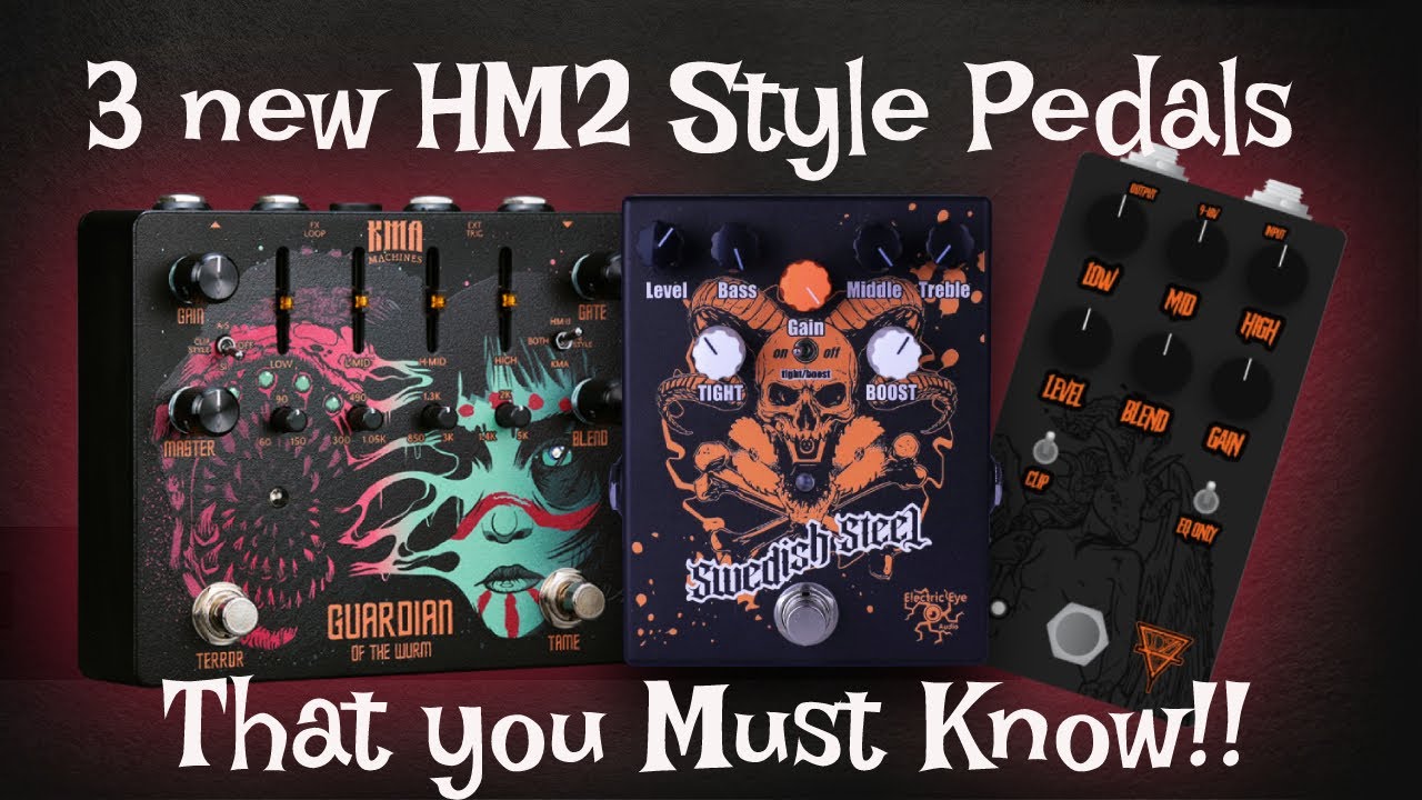 3 new HM2 style pedals that you should Know - YouTube