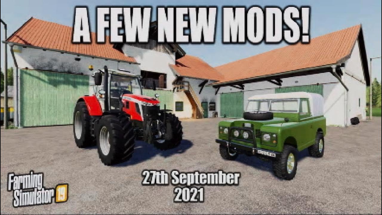 FS19 | A FEW NEW MODS + UPDATES | (Review) Farming Simulator 19 | 27th ...